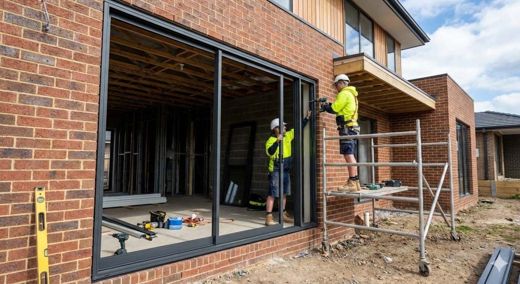 Aluminium Windows Installation - Alika Aluminium PTY LTD